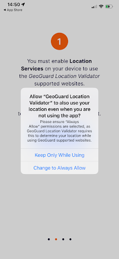 GeoGuard Location Validator - iOS