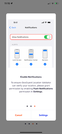 GeoGuard Location Validator - iOS